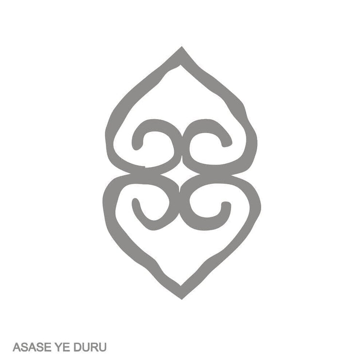 African (Adinkra) Symbol of the Month: Asase Ye Duru signifies the div ...